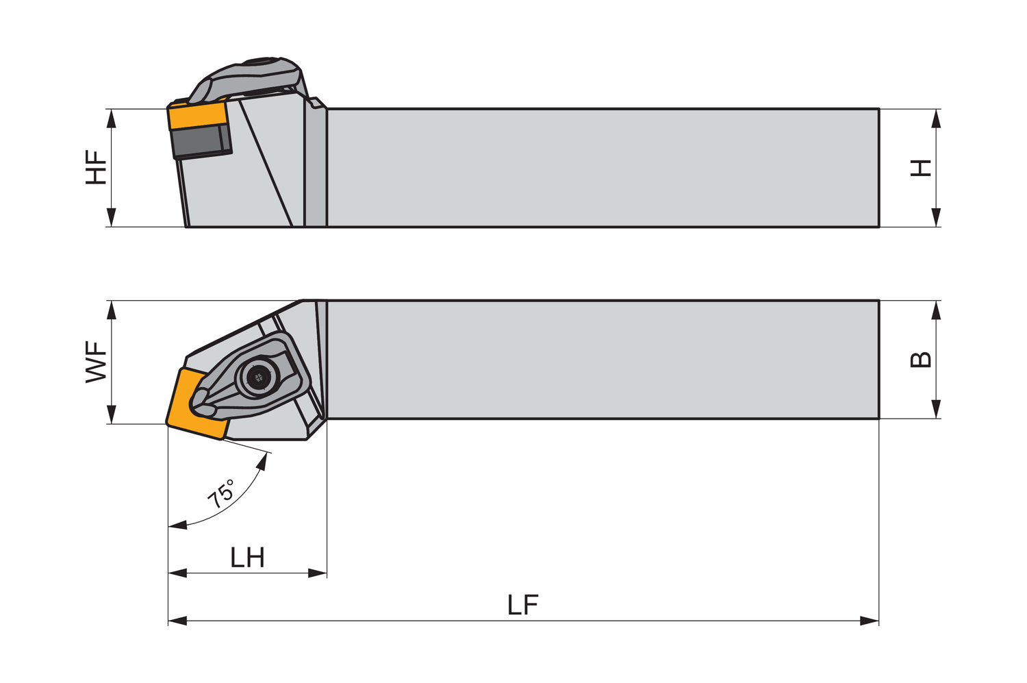 RopeSoapNDope. Turning Toolholder ISO D - DSRNR 20 5D
