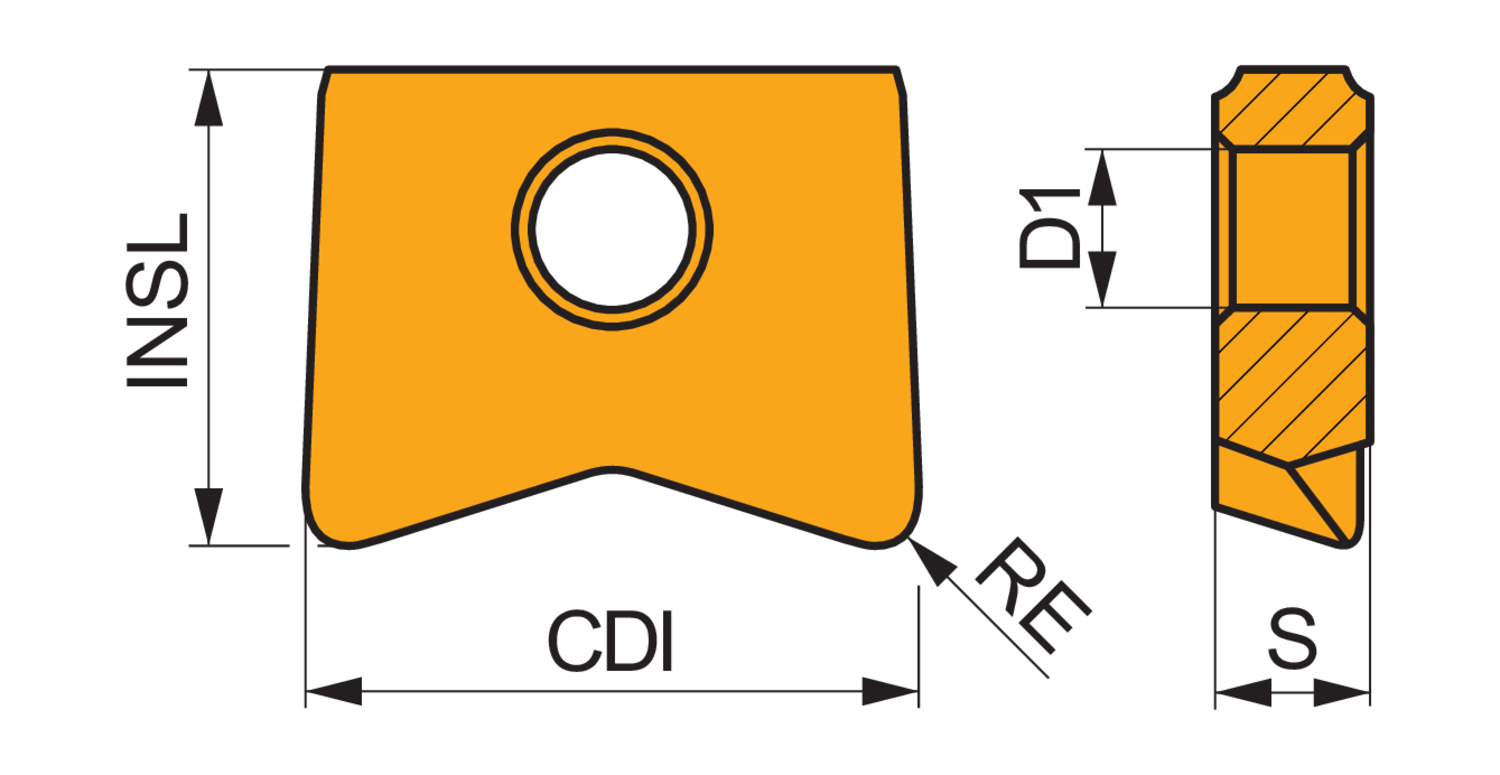 RopeSoapNDope. Milling Insert - Copy and Profile - PPHT 200030-A2:2003