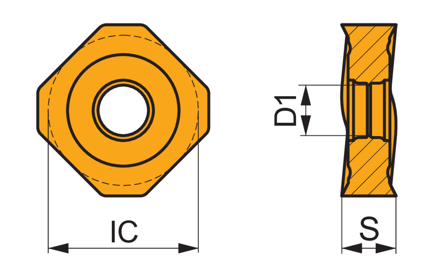 RopeSoapNDope. Milling Insert - Face - SNMX 170508SR-M:M8340