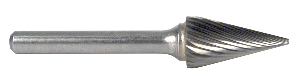 RopeSoapNDope. Edge Hog Bur Conical - 1/4x1/2x2 SM-1-D