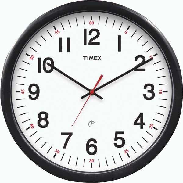 RopeSoapNDope Timex 14 1 2 Set Forget Timex Office Wall Clock ropesoapndope-timex-14-1-2-set-forget-timex-office-wall-clock