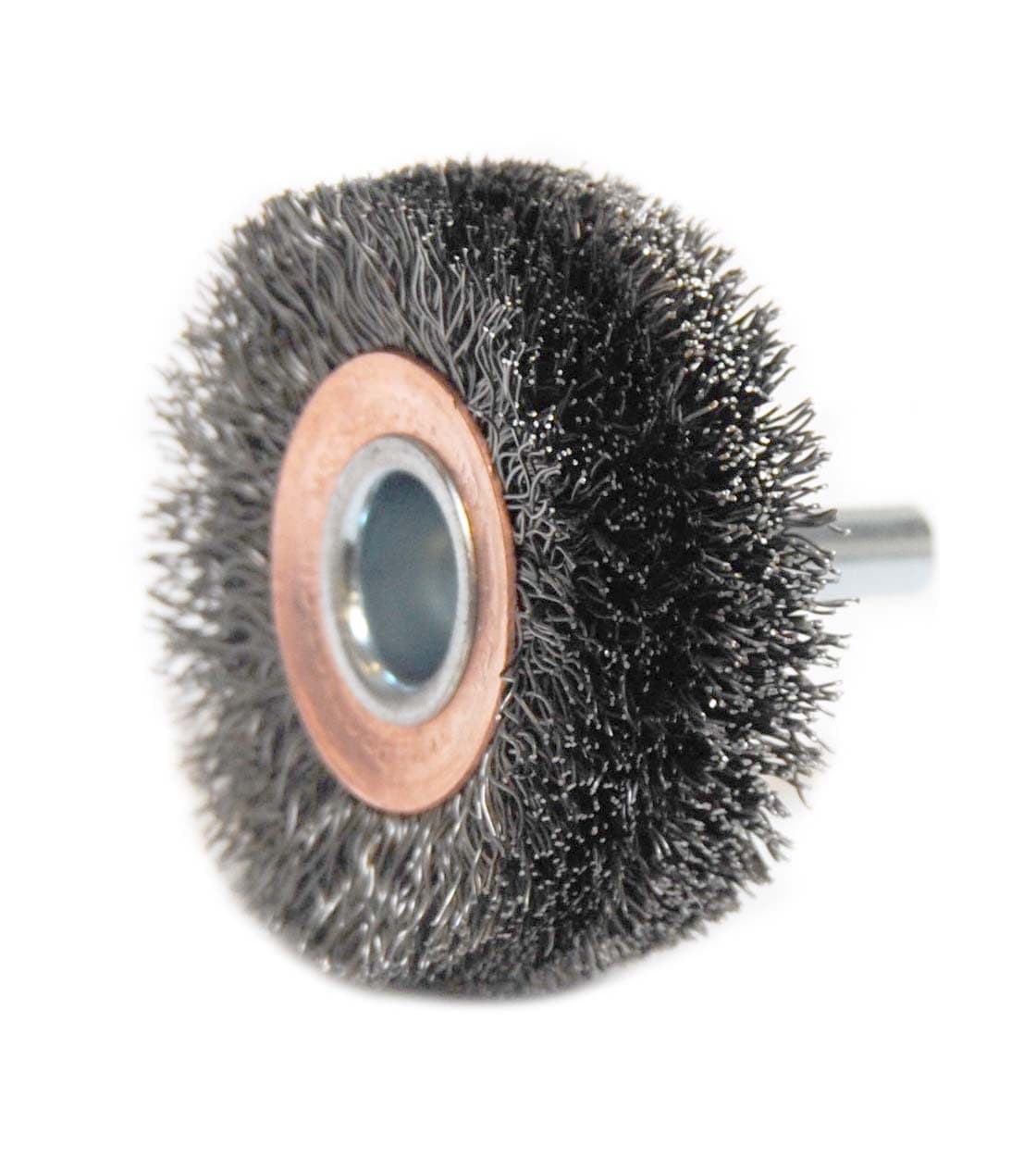RopeSoapNDope. 2" Wide Face Stem-Mounted Crimped Wire Wheel, .0118 ...