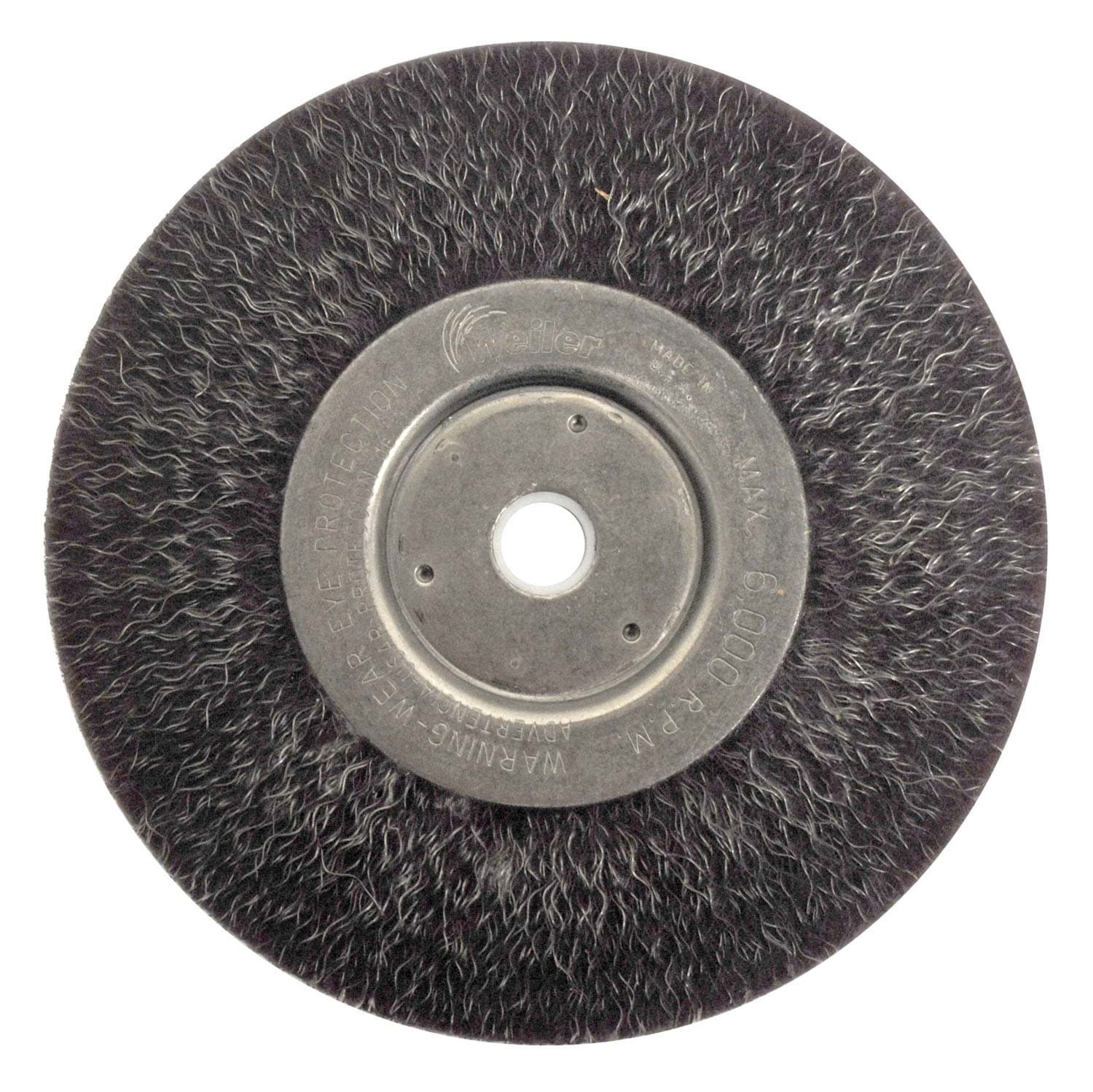 RopeSoapNDope. 8" Polyflex Encapsulated Narrow Face Crimped Wire Wheel ...