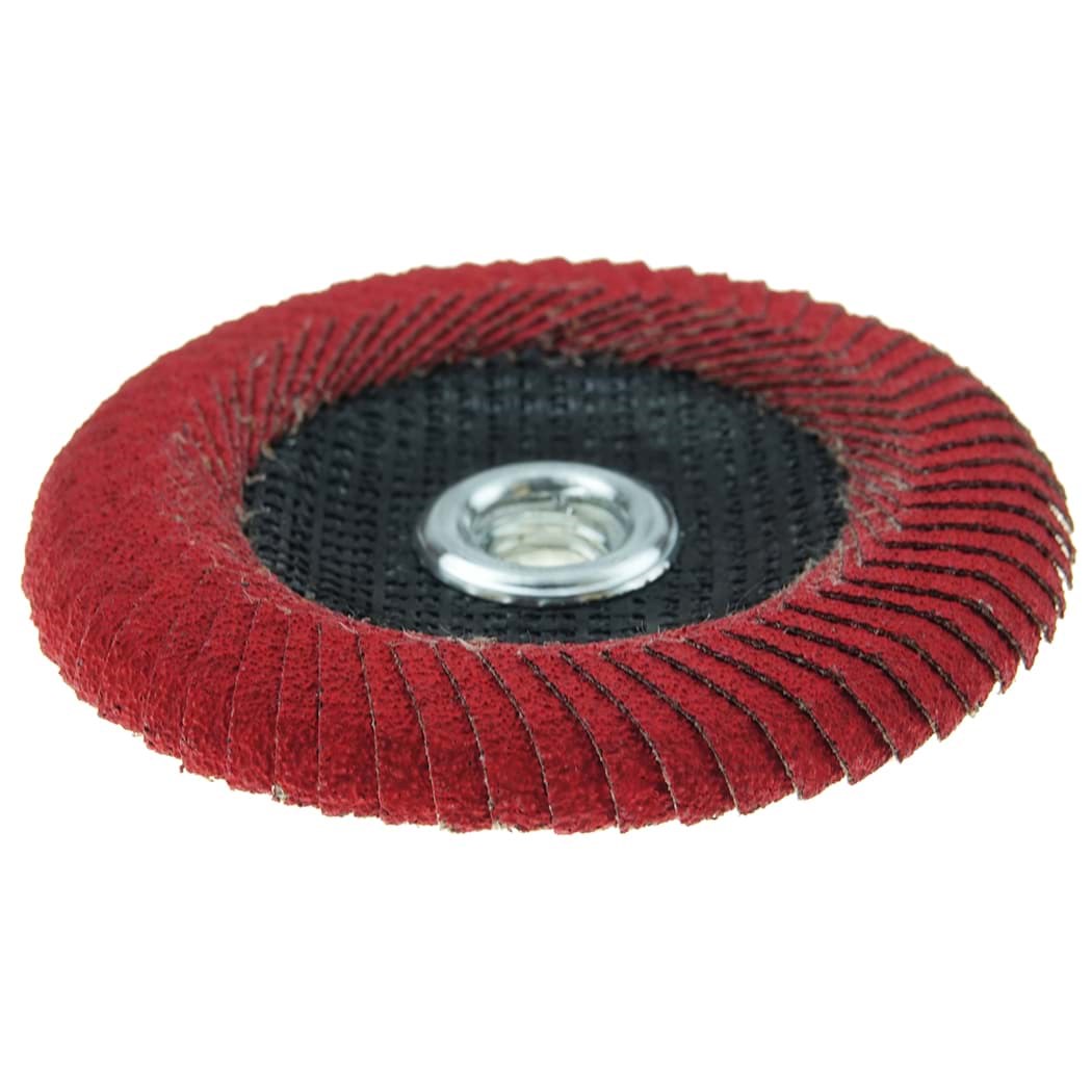 RopeSoapNDope. 4-1/2" Tiger Angled (Radial) Ceramic Flap Disc 60C 5/8 ...